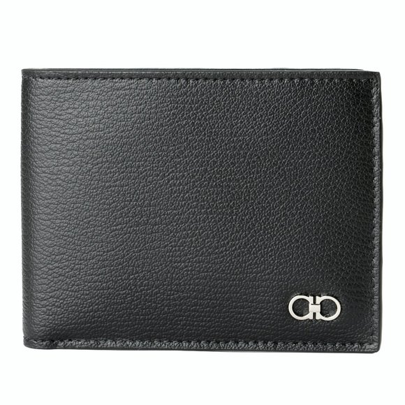 Salvatore Ferragamo | Bags | Salvatore Ferragamo Mens Black Pebbled ...
